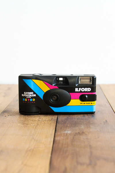 ILFORD Ilfocolor Rapid Retro Single Use Camera