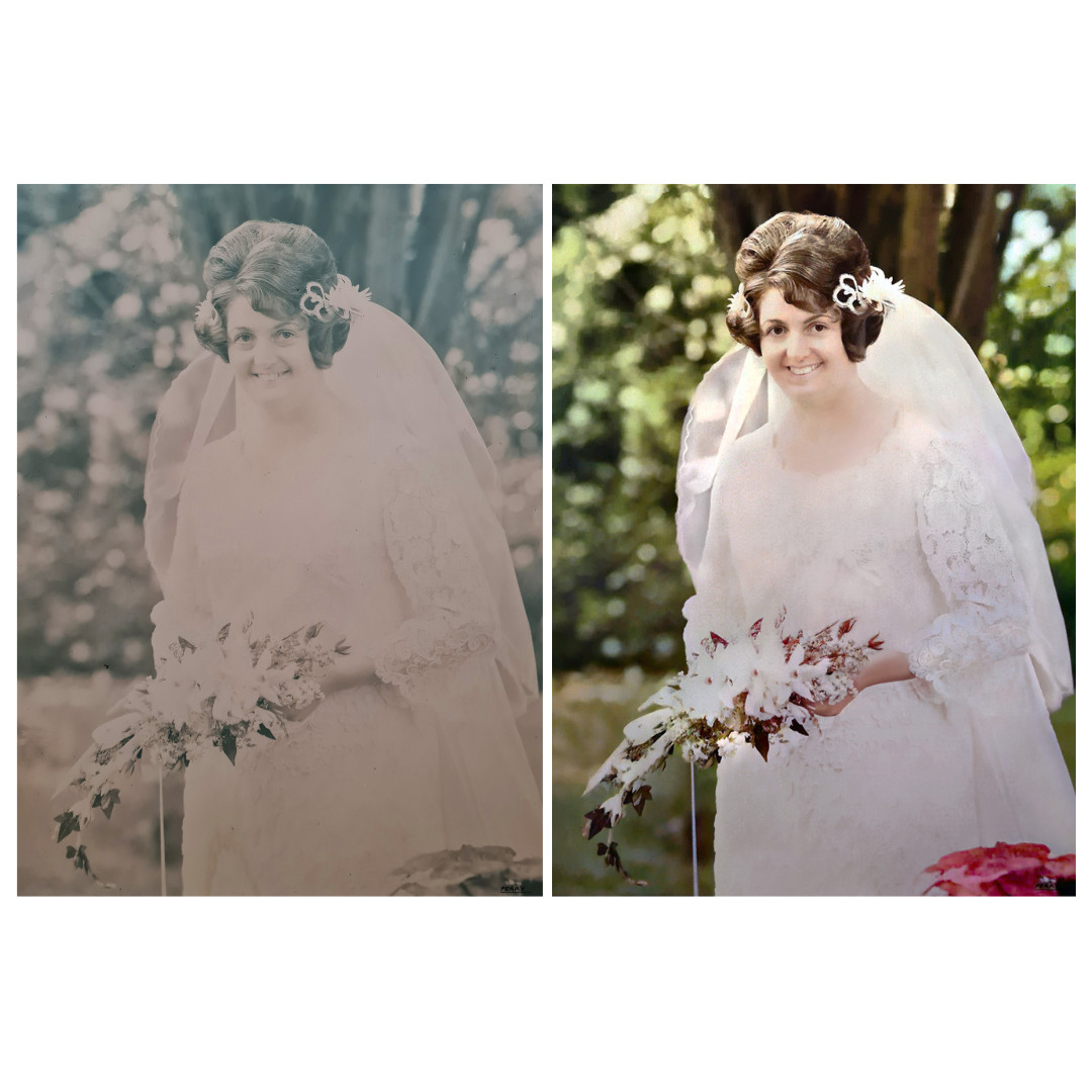 Photo Colourization - Restored to their original colours!